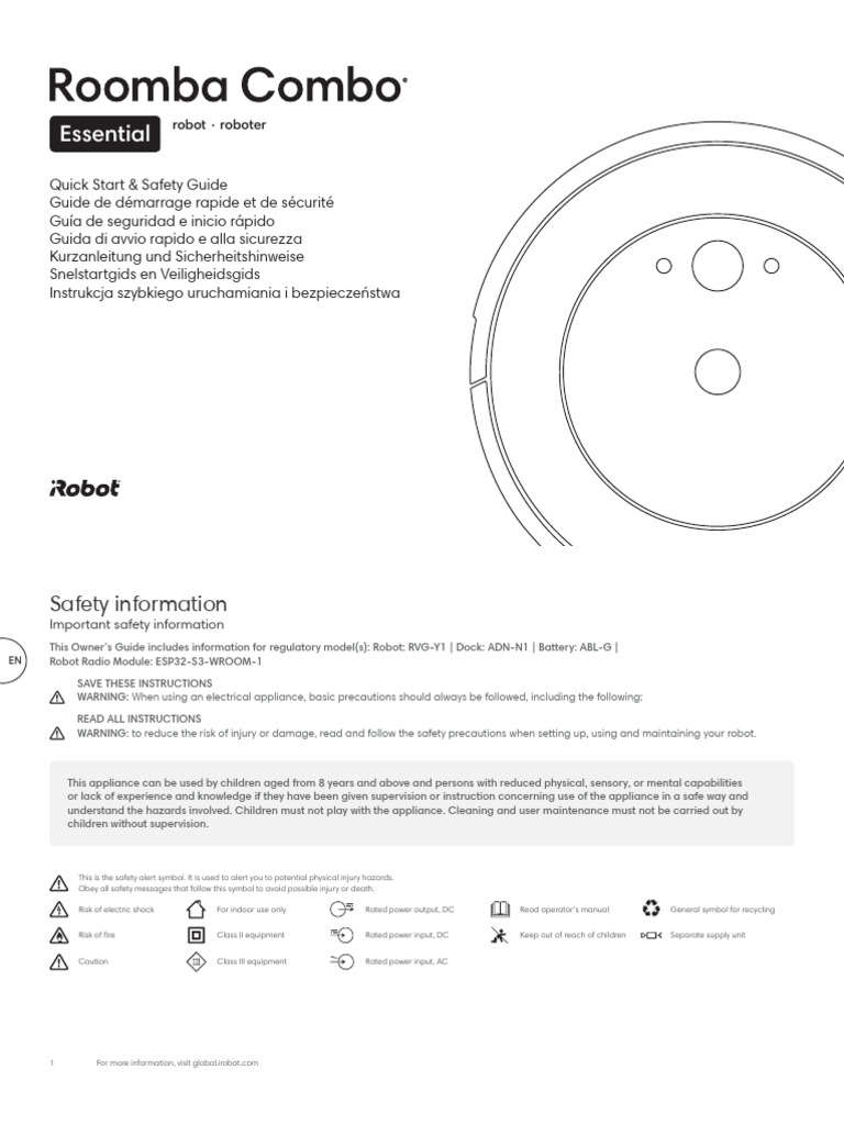 Guia Roomba Combo | PDF