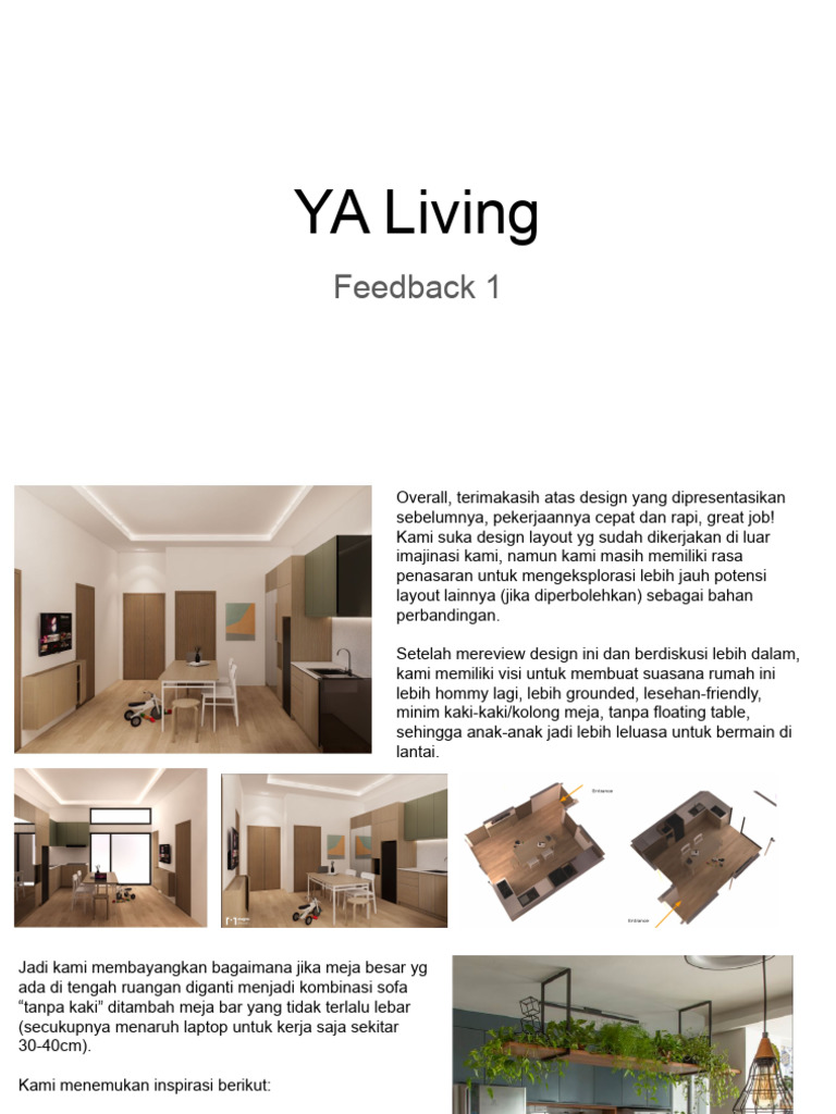 contoh konsep interior design | PDF