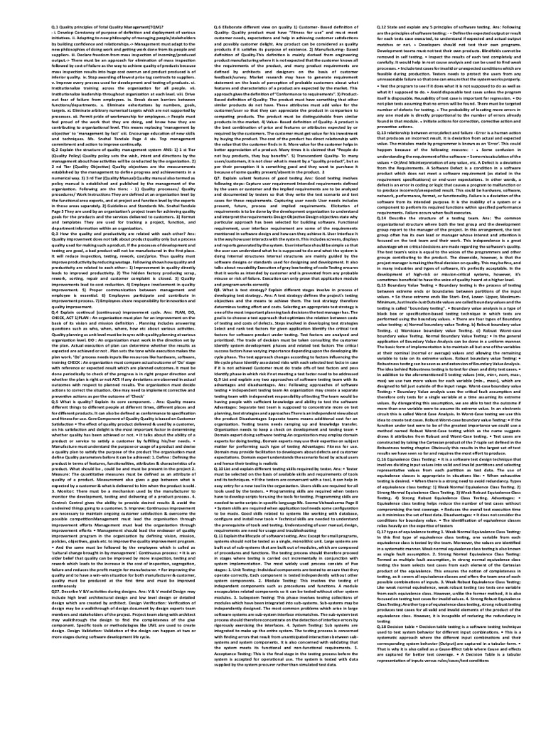 Gis Question Paper Solution | PDF | Software Testing | System