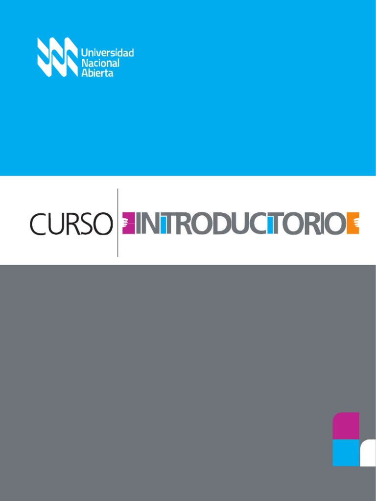 2 Libro Curso Introductorio Marzo 2019 | PDF | Aprendizaje | Conocimiento