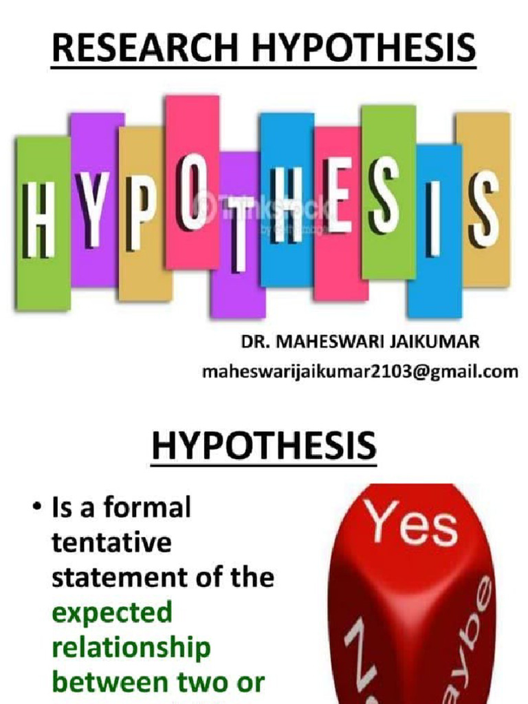 Research Hypothesis | PDF