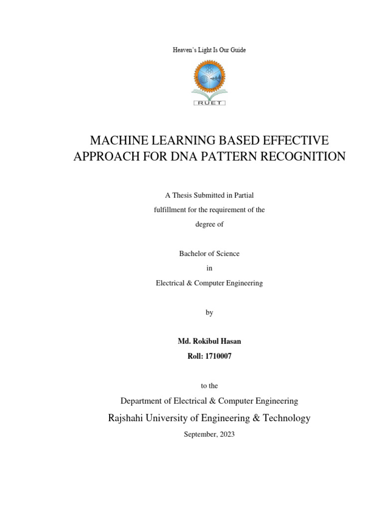 BookThesis | PDF | Machine Learning | Accuracy And Precision