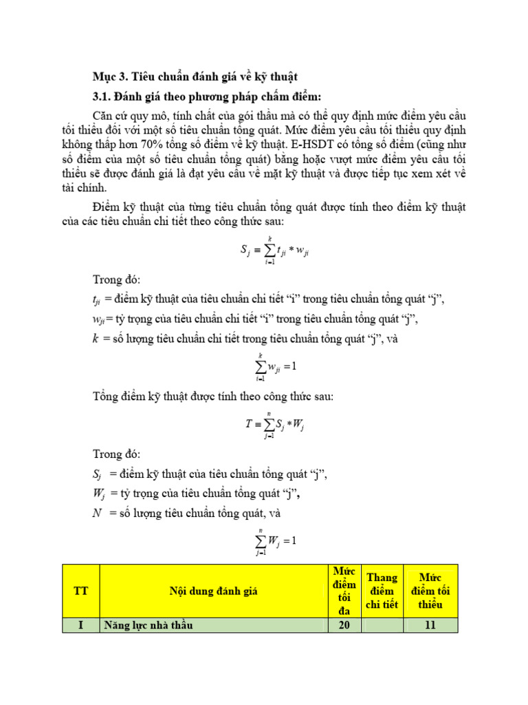 Muc 3.1.danh Gia Theo Phuong Phap Cham Diem | PDF