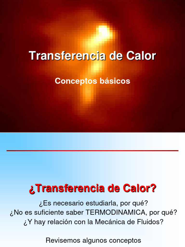02 - Introducción - 2018 - (Presentación) | PDF | Transferencia de calor | Convección