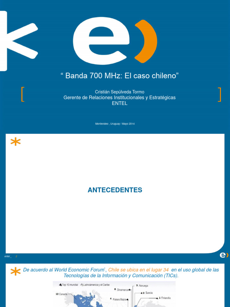 Banda 700 MHz: Impacto en Chile | PDF | Lte (Telecomunicaciones ...