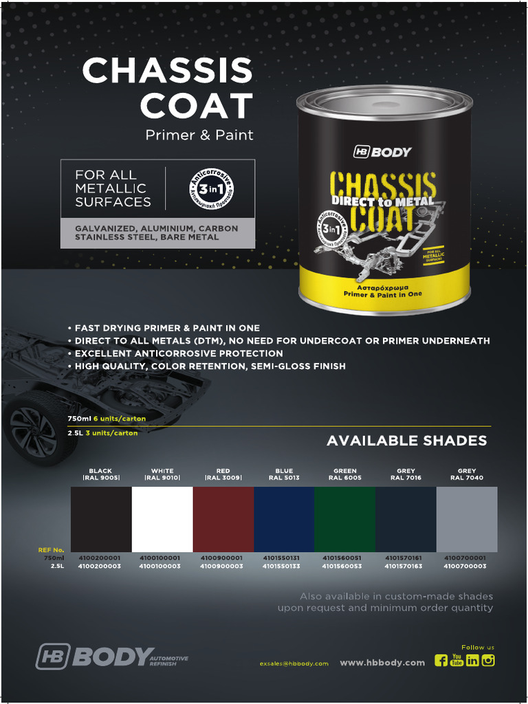 Mon Chassis - Coat A4 - GB 0822 | PDF | Metals | Industrial Processes