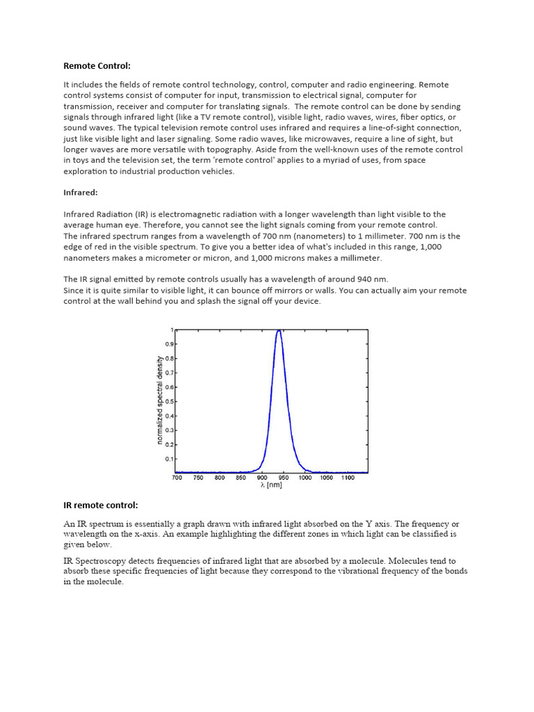 Week7 Student Document | PDF | Infrared | Infrared Spectroscopy