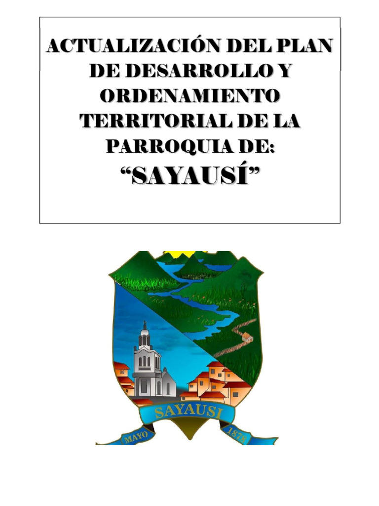 Diagnostico Sayausí 14-05-2015 11-26-47 | PDF | Precipitación | Clima