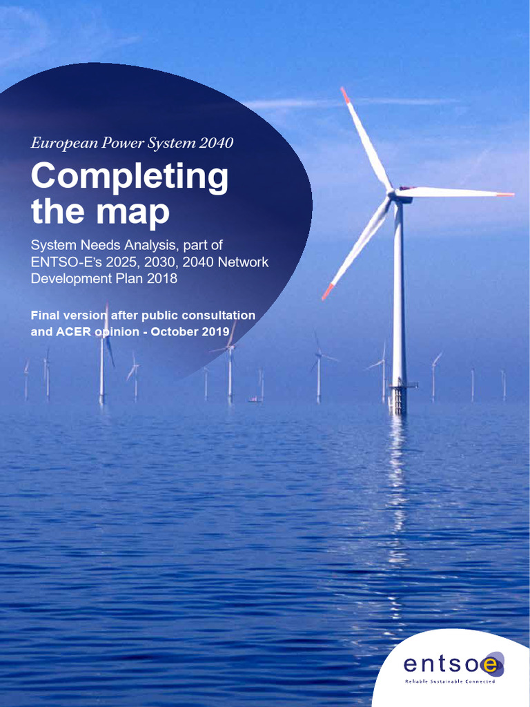 European Power System 2040 | PDF | Electrical Grid | Renewable Energy