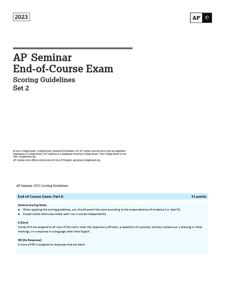 Ap23 SG Seminar Eoc Set 2 | PDF | Textiles | Water Pollution