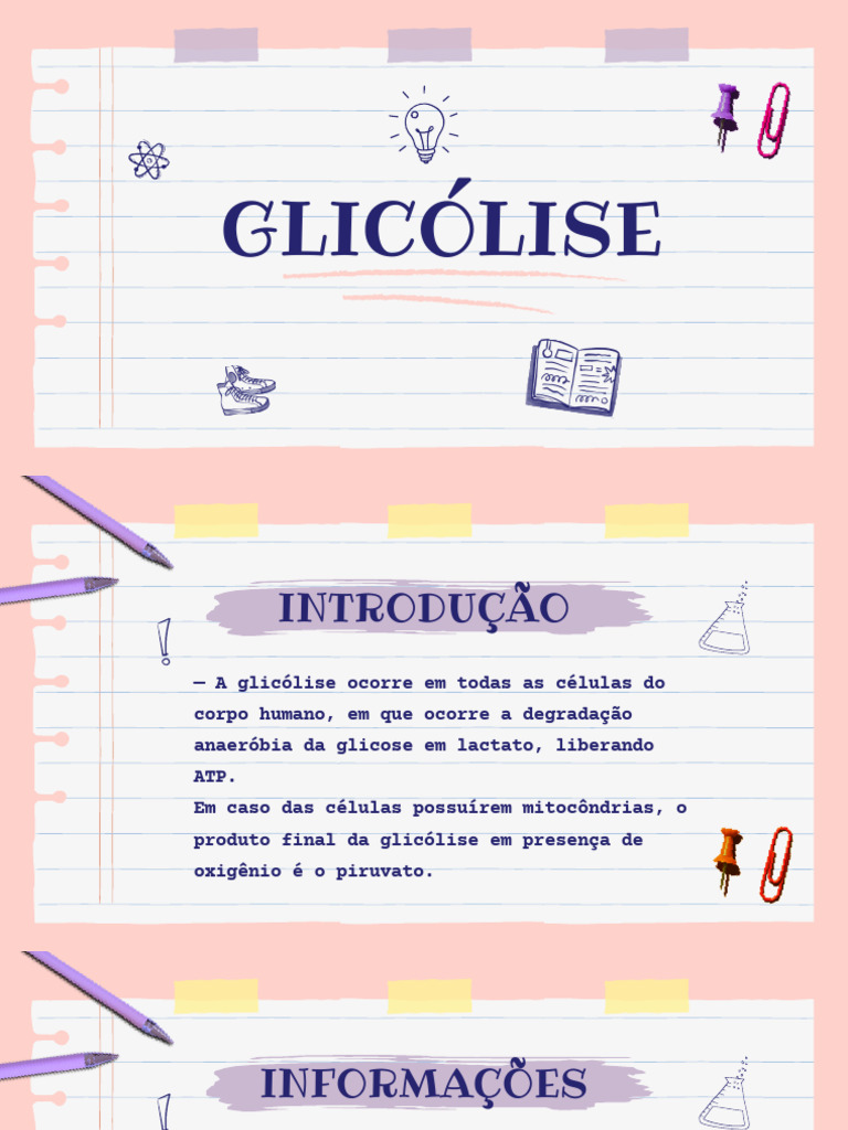 Glicólise: Processo e Regulação Metabólica | PDF | Glicolise ...