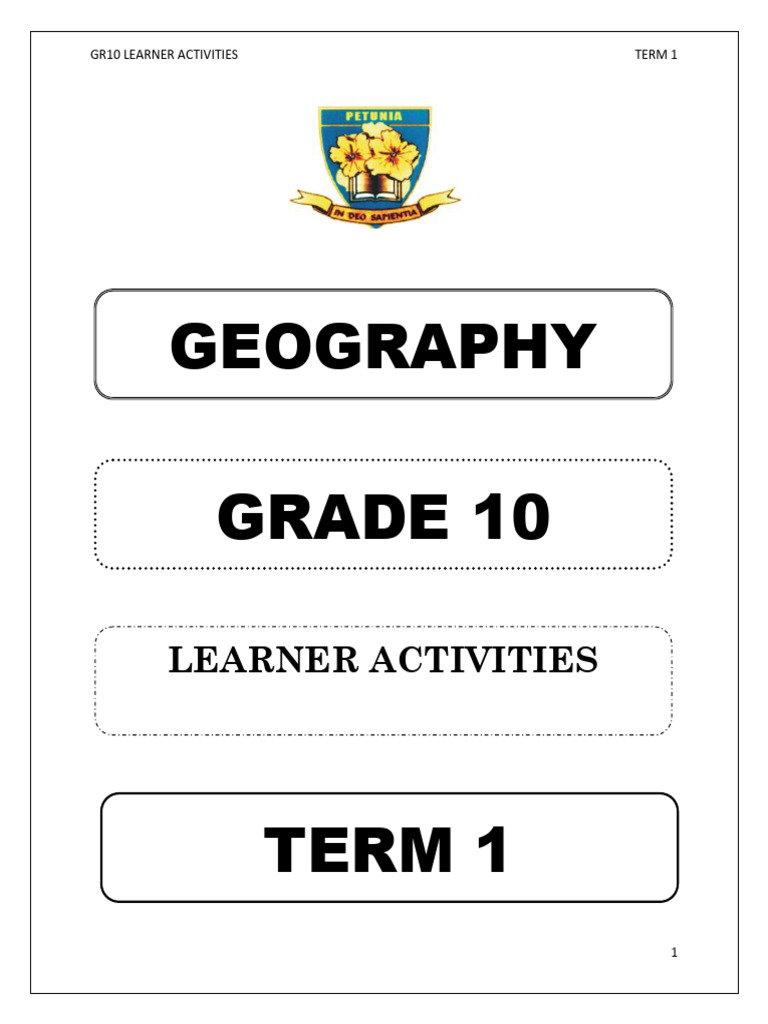 Grade 10 LEARNER ACTIVITIES English | PDF | Atmosphere Of Earth ...
