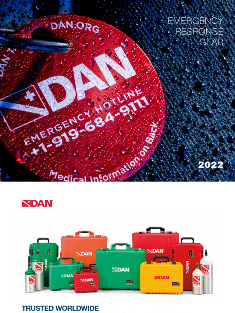 2022 Dan Emergency Response Gear Catalog | PDF | Scuba Diving | First Aid
