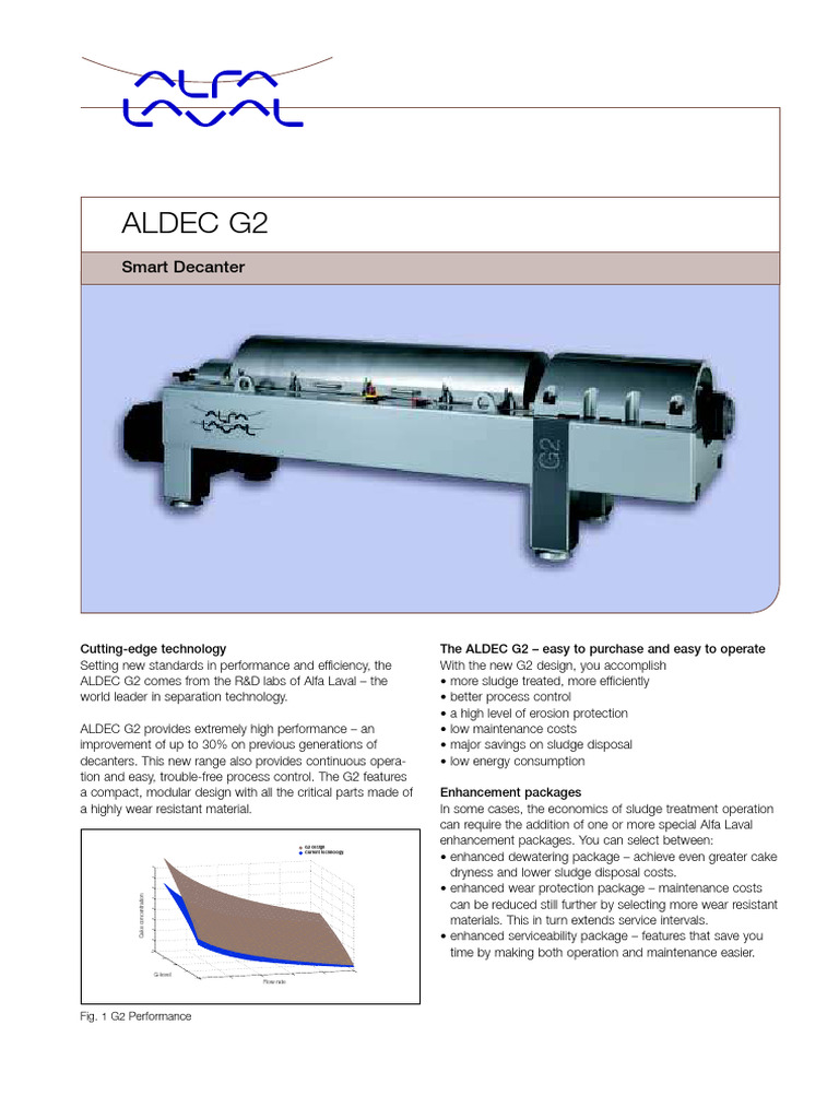 Reconditioned Decanter Centrifuge | PDF | Mechanical Engineering