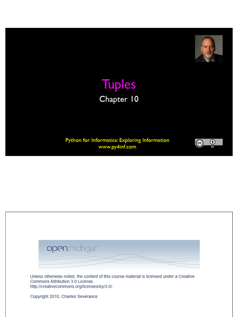 Py4Inf-10-Tuples | PDF | Software Engineering | Computer Programming