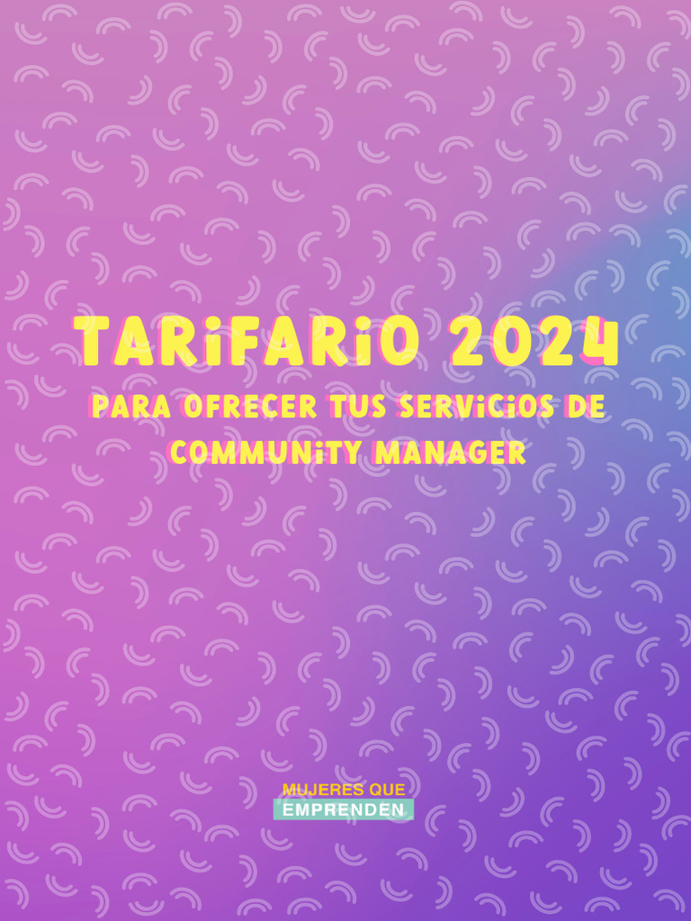 Tariafario 2024 Pdf