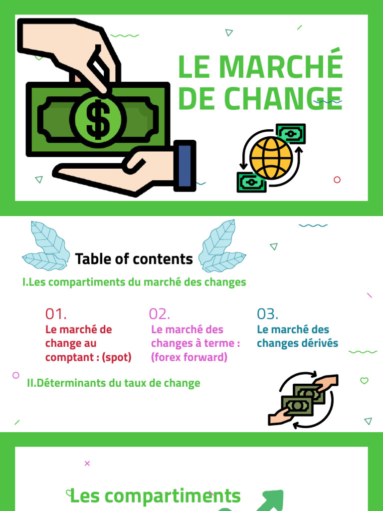 Comprendre le Marché des Changes | PDF | Produit dérivé financier ...