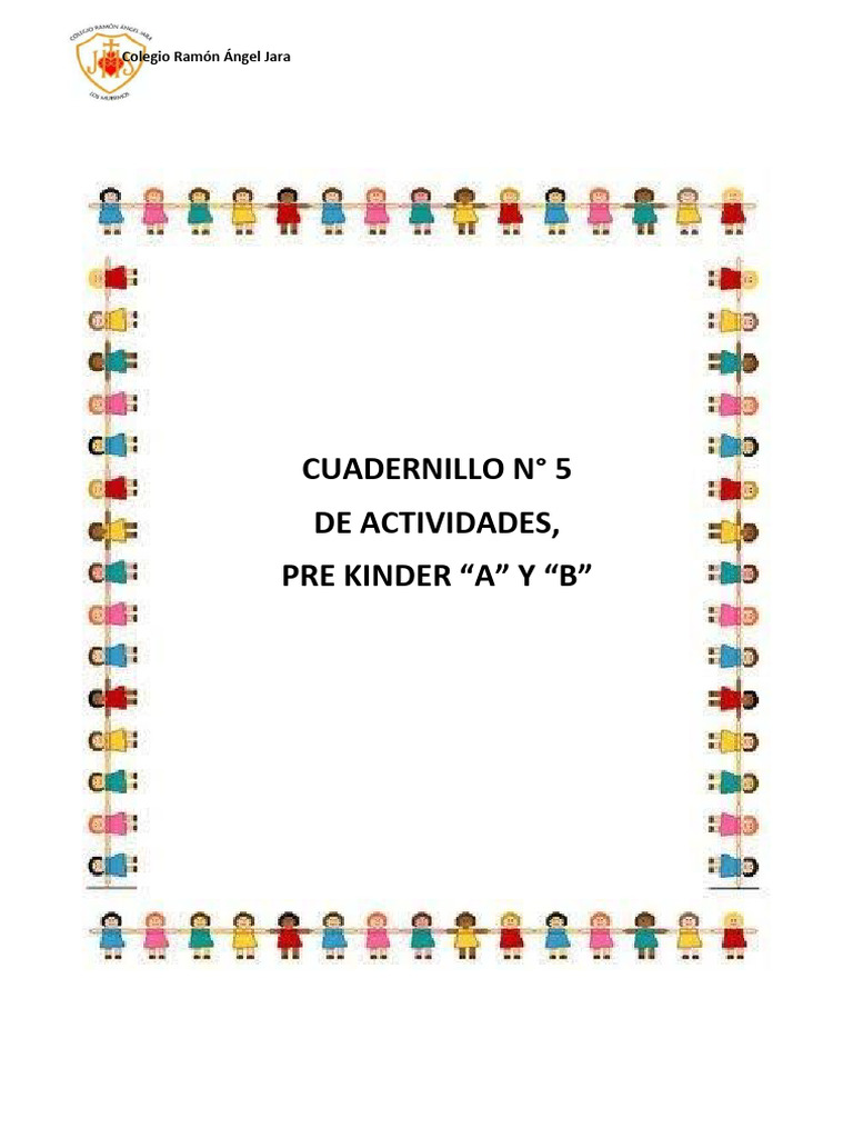 Cuadernillo Pre Kinder 5 16 Junio | PDF | Las emociones | Educación de ...