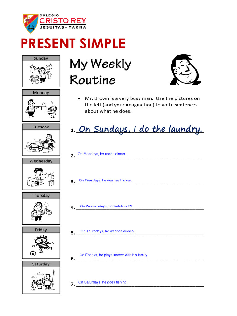 Simple Present - Practice 2 | PDF