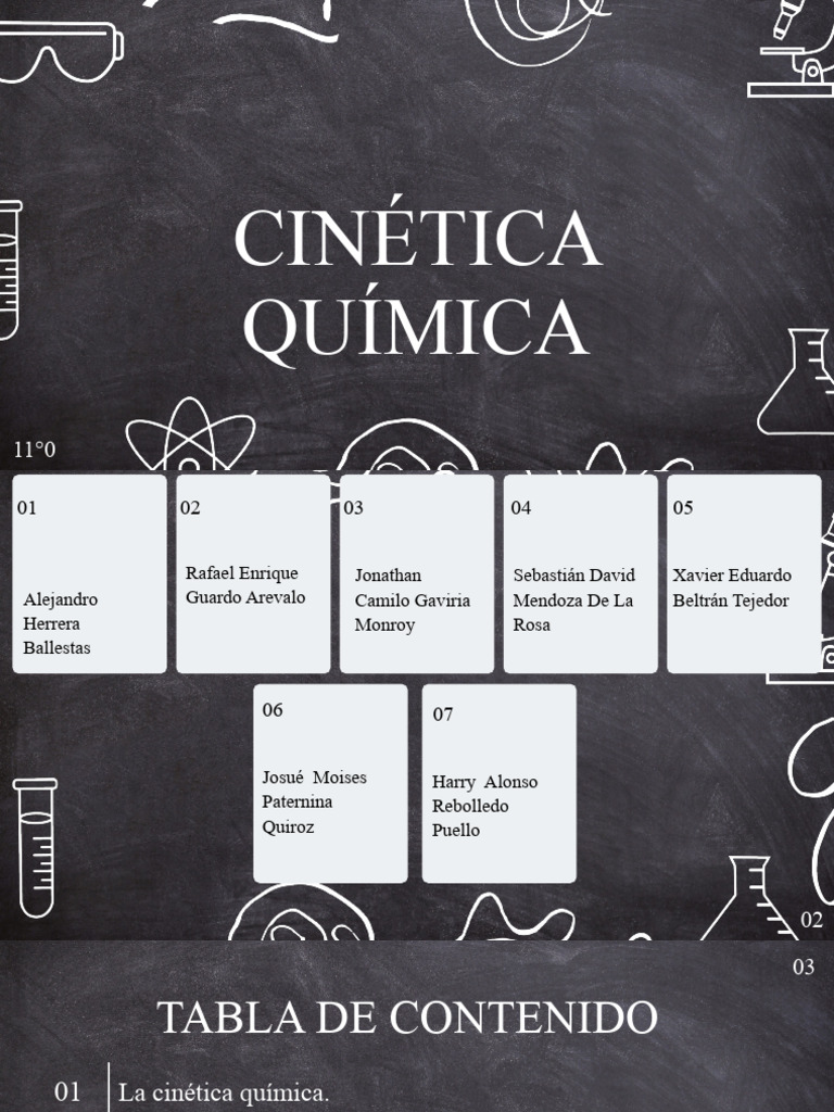 Cinética Química | PDF | Cinética química | Velocidad de reacción