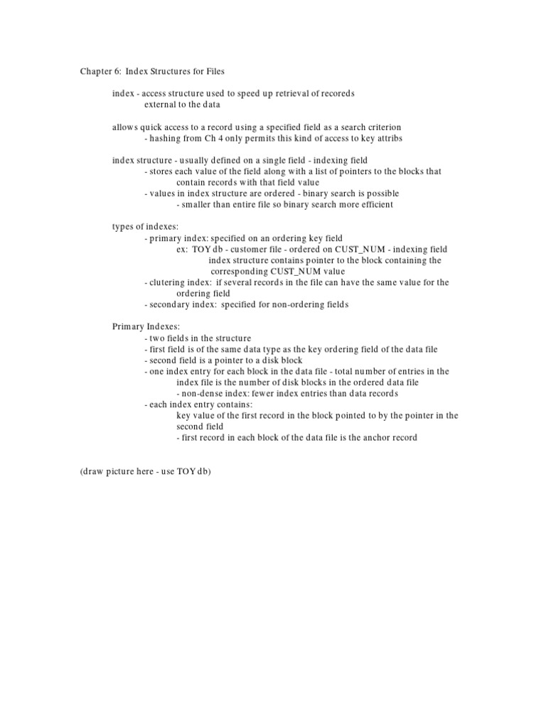 CH 14 | PDF | Database Index | Pointer (Computer Programming)