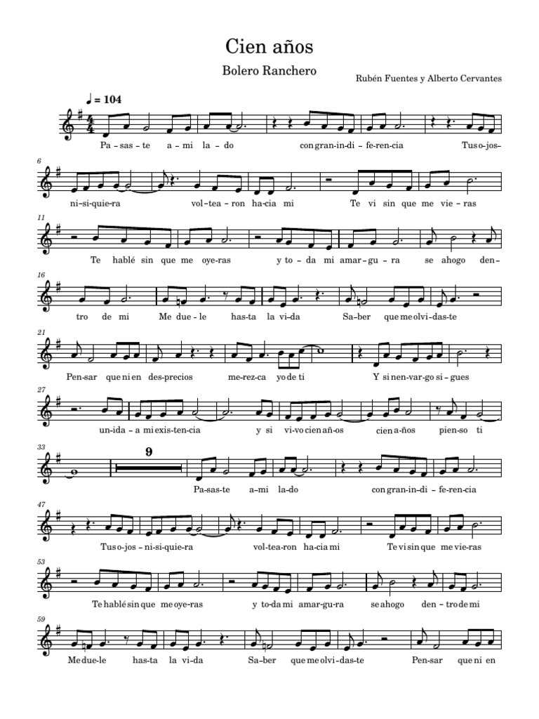 Cien Años | PDF