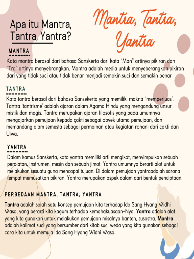 Mantra Tantra Yantra | PDF