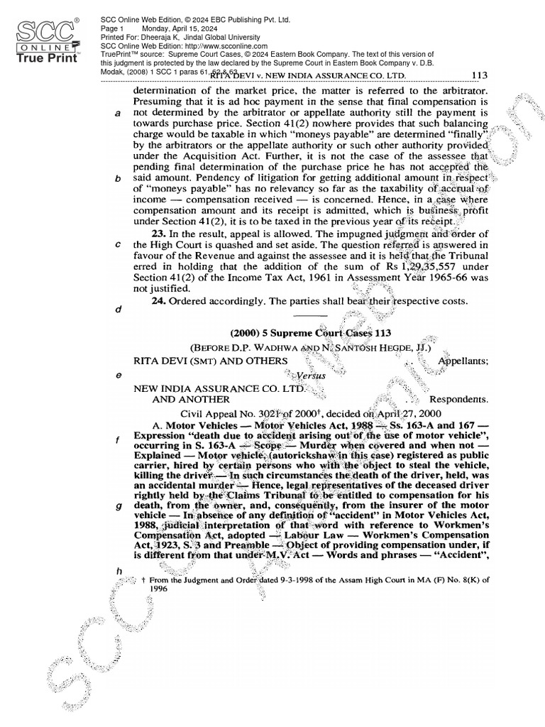 TP 2000 5 SCC 113 122 20jglsdk Jgueduin 20240415 151850 1 10 | PDF ...