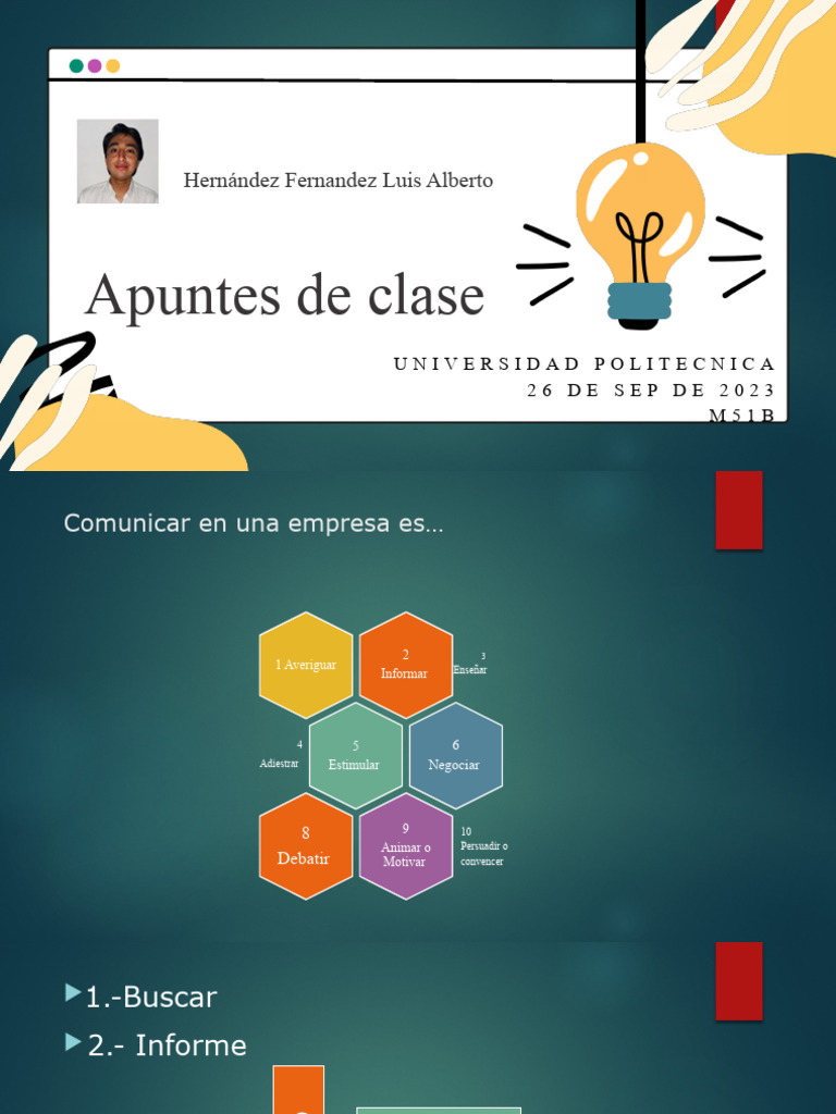 Apuntes - LuisHernandez - 176029 | PDF | Comunicación | Business