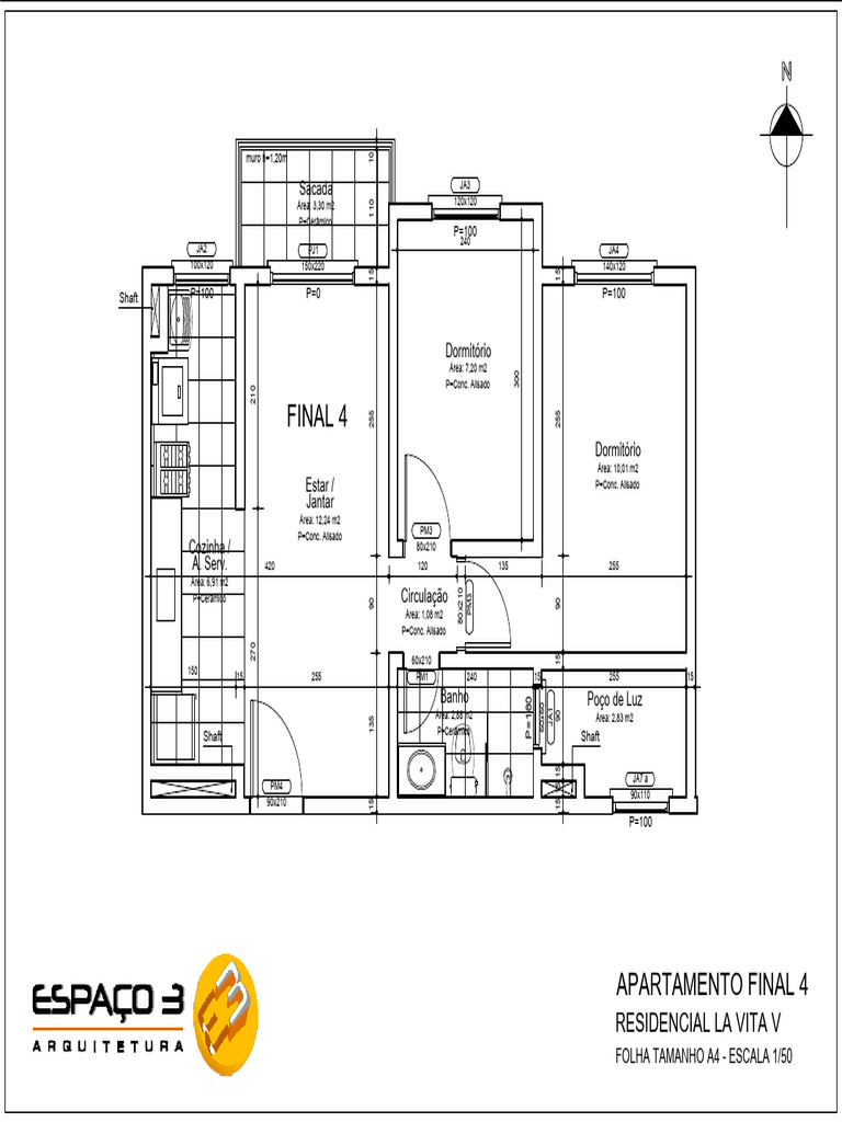Modelo - Apto Final 04 | PDF