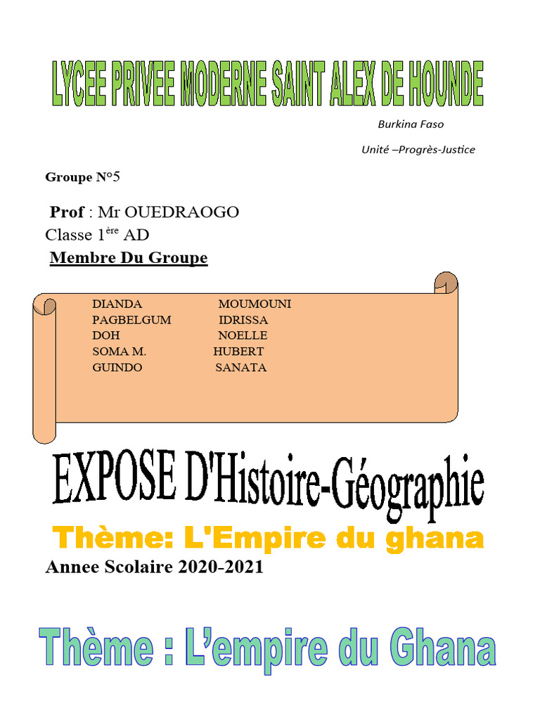 Empire Du Ghana | PDF