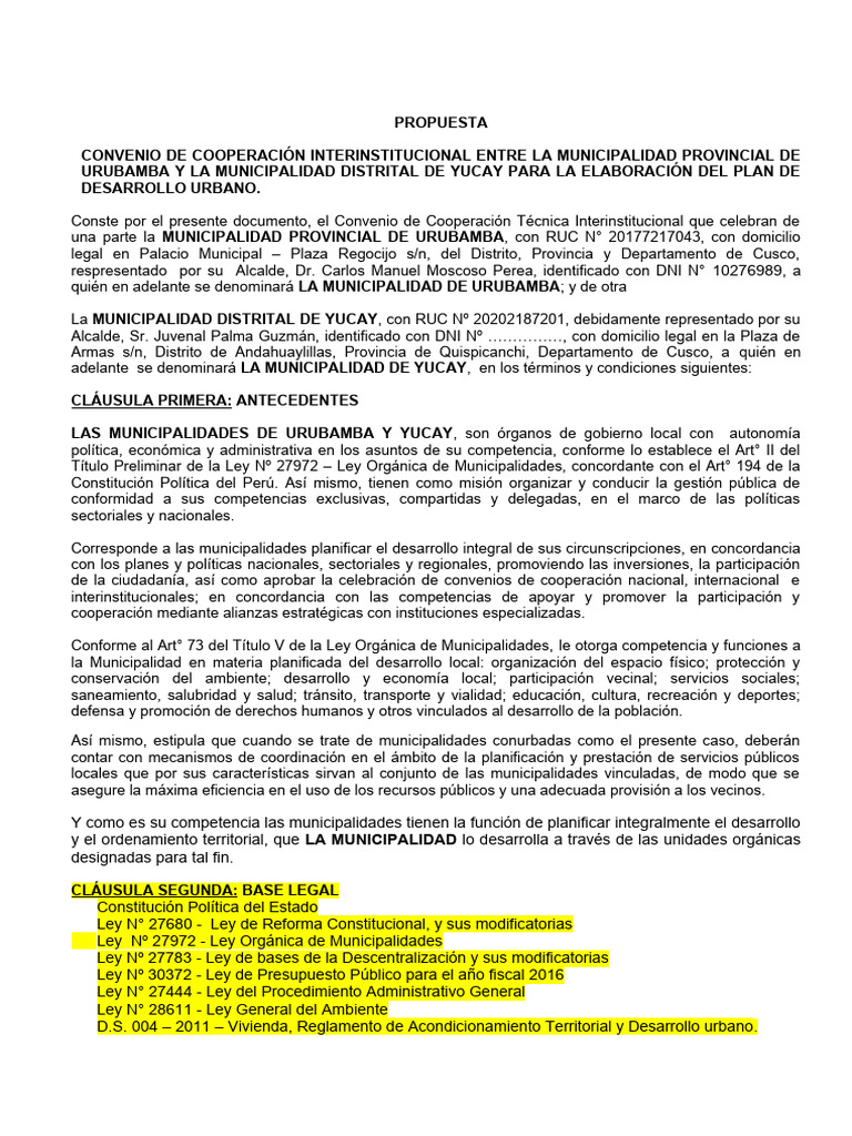 Propuesta Convenio Pdu Correccion 01 | PDF | Planificación urbana ... Propuesta Convenio Pdu Correccion 01 | PDF | Planificación urbana ...