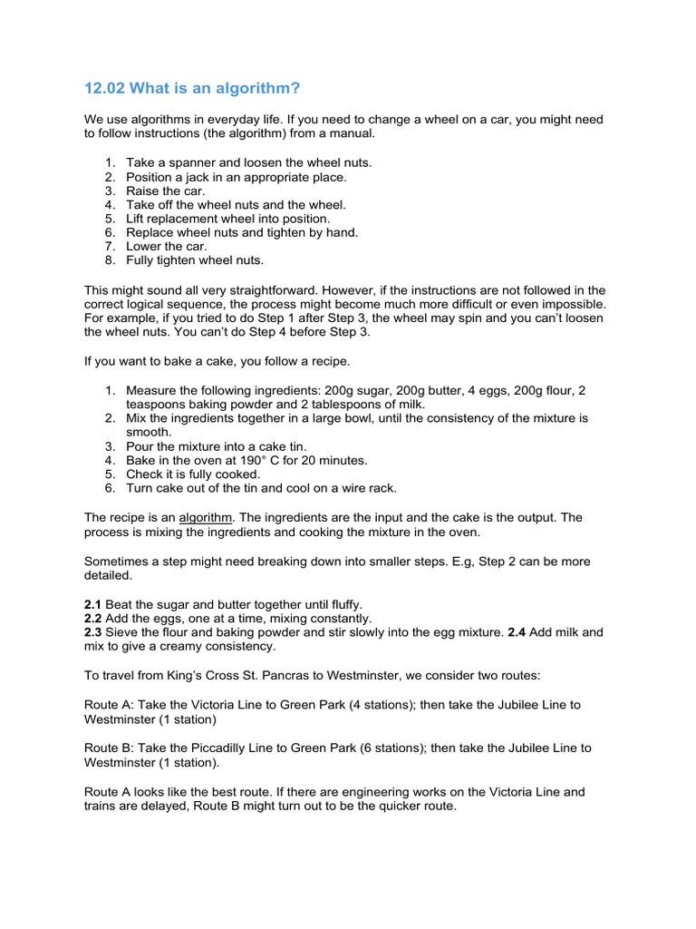 12 02 12 03 Algorithms Pdf Cakes Algorithms