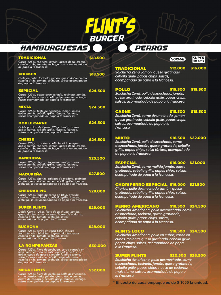 MENU FLINTS 2024_compressed | PDF