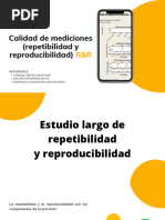 Estudio R&R en Minitab | PDF | Calibración | Medición