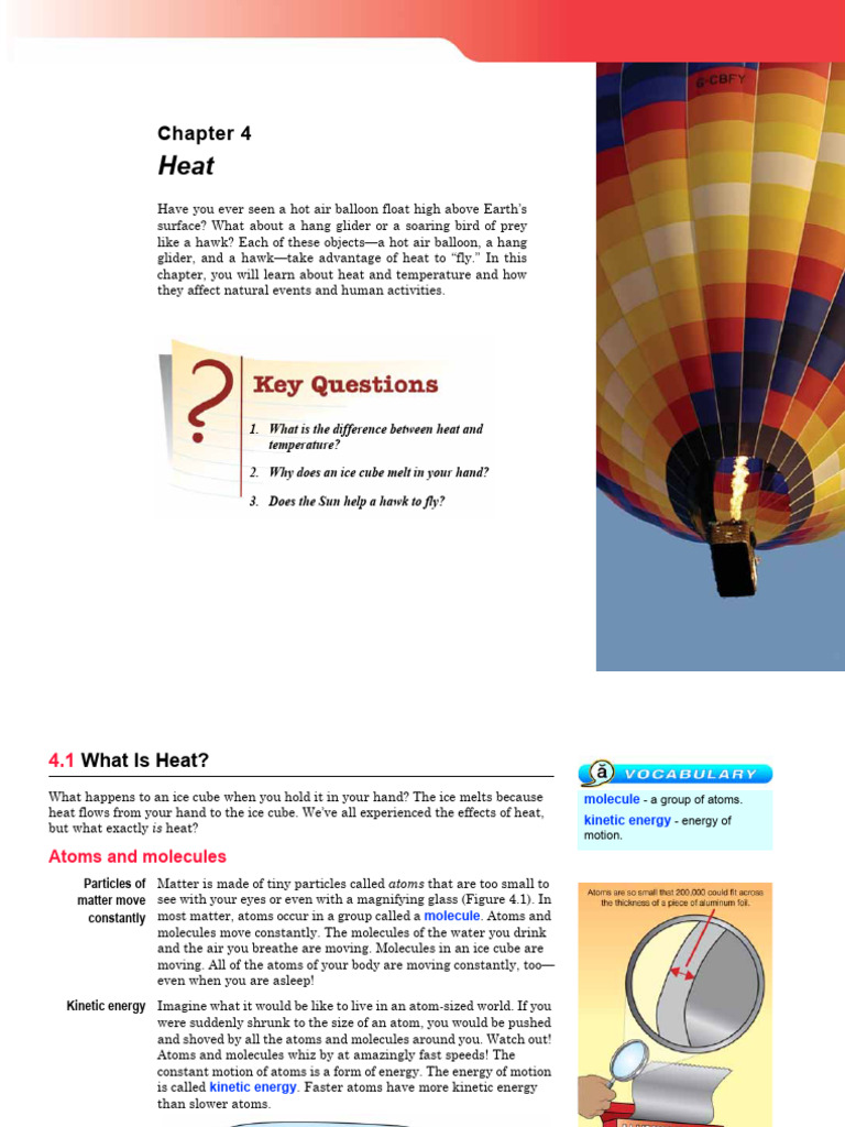 Understanding Heat and Temperature | PDF | Temperature | Heat