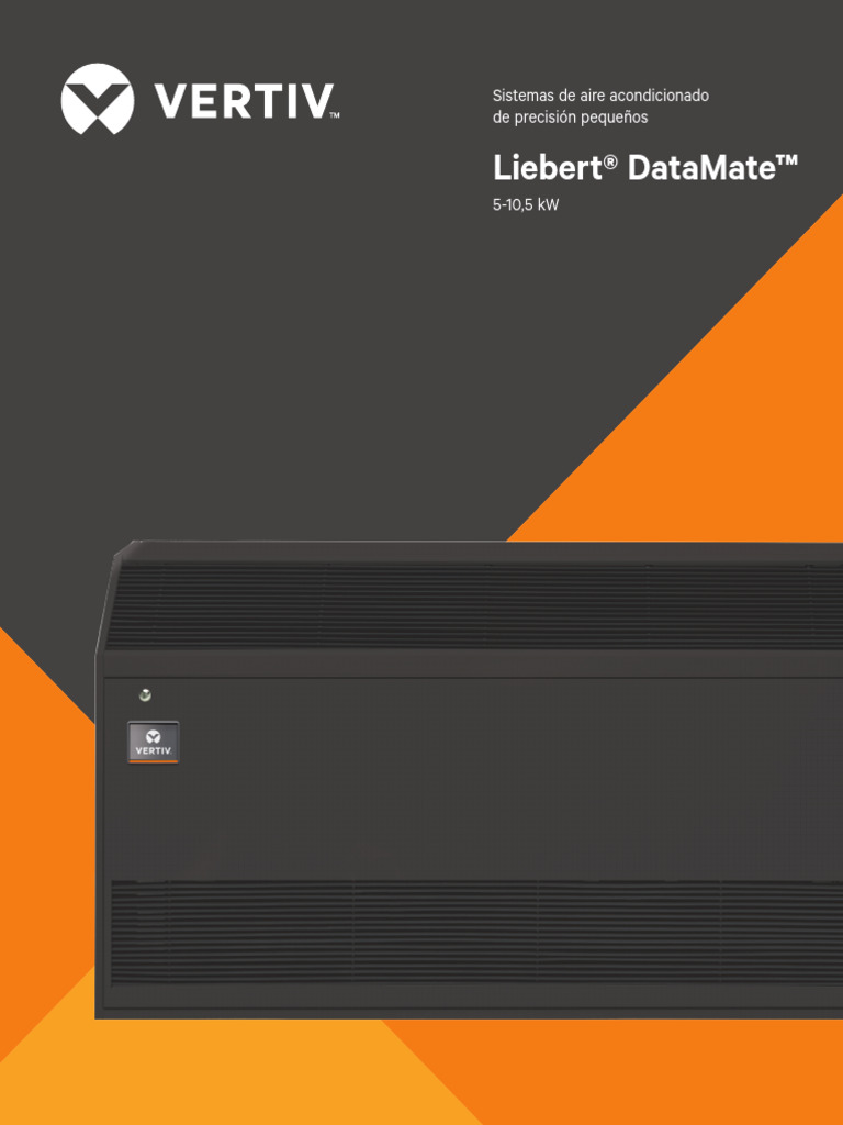 Sistema de Aire Acondicionado Liebert Datamate 5 105kw | PDF | Aire acondicionado | Ingeniería ...