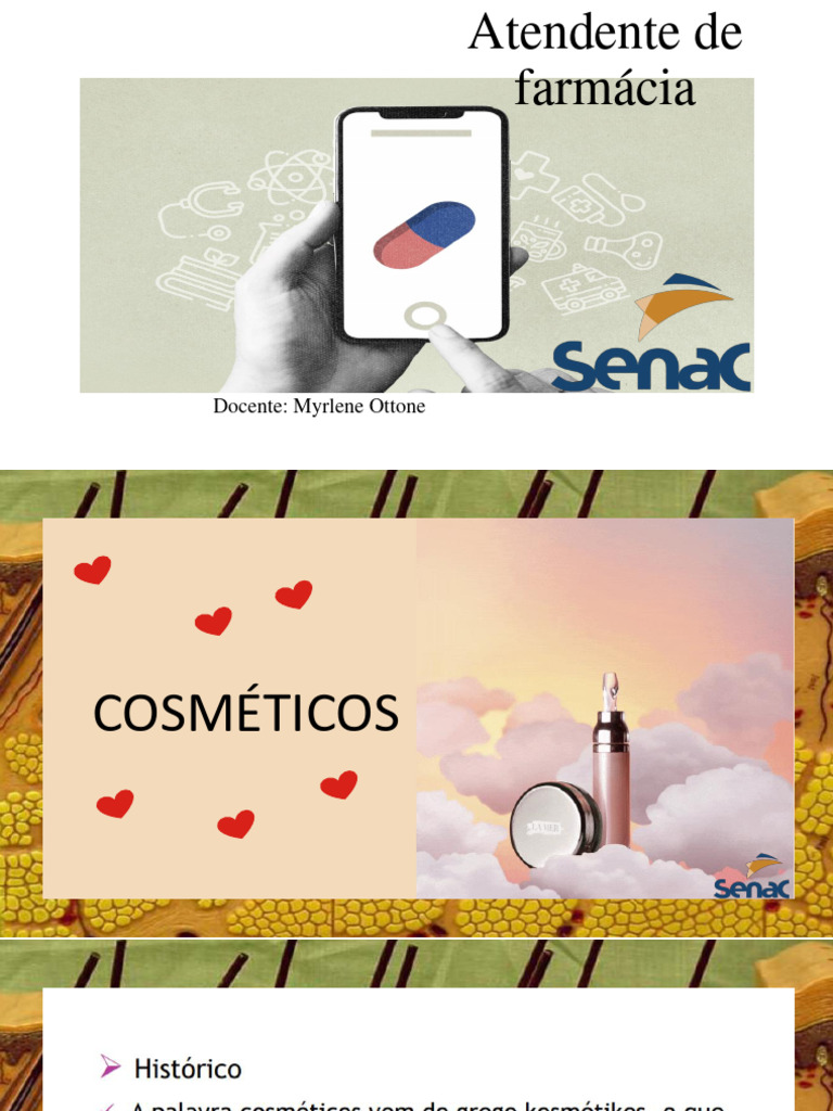 Atendente de Farmacia UC 2 - Aula 1 | PDF | Cabelo | Unha