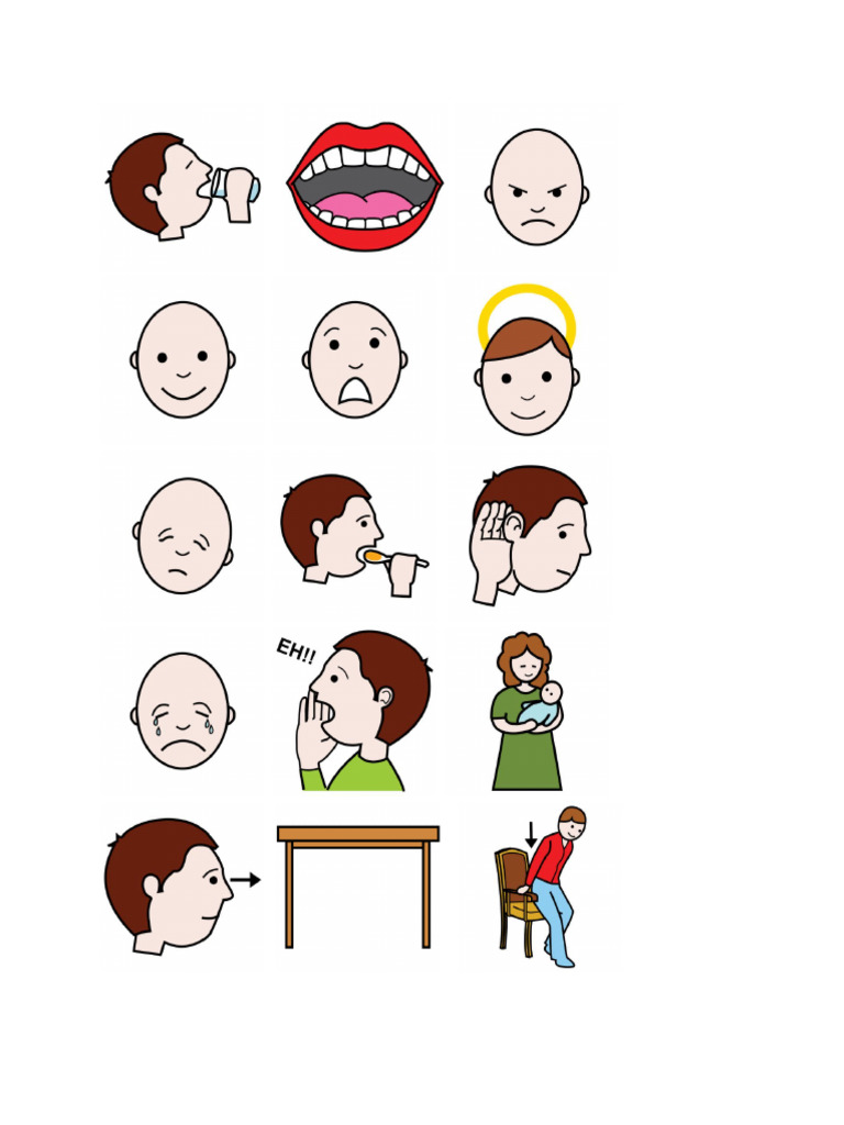 Pictogramas para Imprimir | PDF