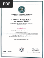 Business Name Registration Pacra | PDF