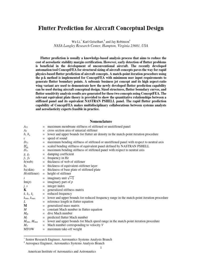 Geiselhart (2019) | PDF | Finite Element Method | Mach Number