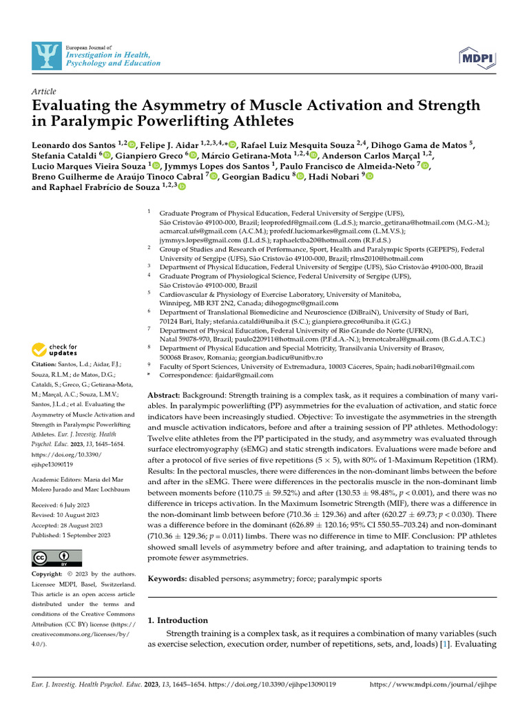 Powerlifting | PDF | Human Anatomy