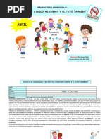 Proyecto #4 Asi Soy Yo | PDF | Educación de la primera infancia ...