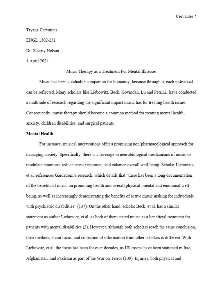 Research Position Draft 1 | PDF | Psychotherapy | Mental Health