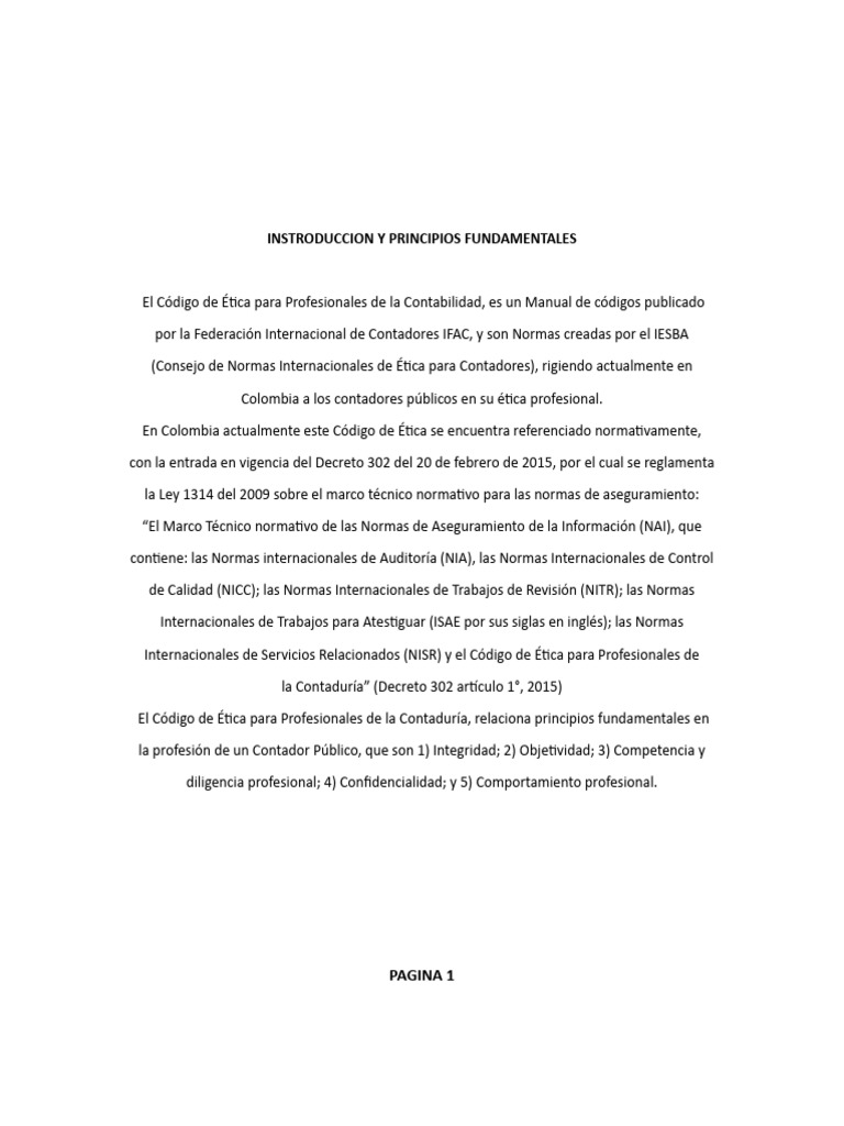 FOLLETO -ETICA | PDF | Contador | Contabilidad