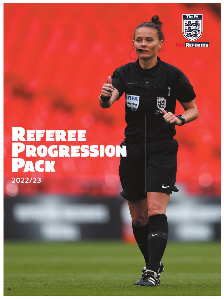 Fa Referee Progression Pack 2022 23 | PDF