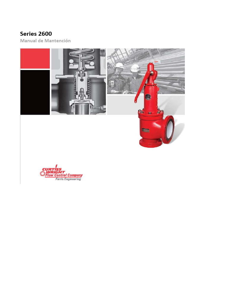 Manual de Mantenimiento Serie 2600 Farris | PDF | Tornillo | Presión