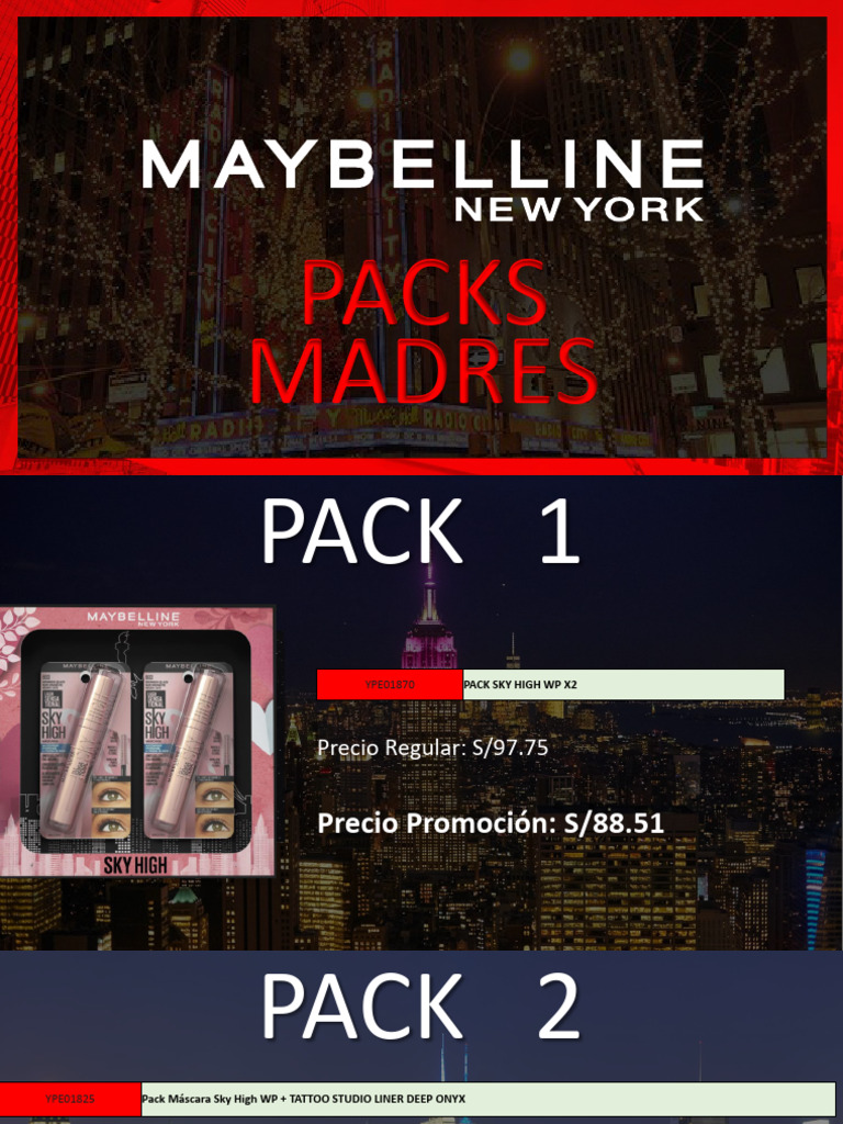 PACKS MADRES MNY 2024 CL | PDF