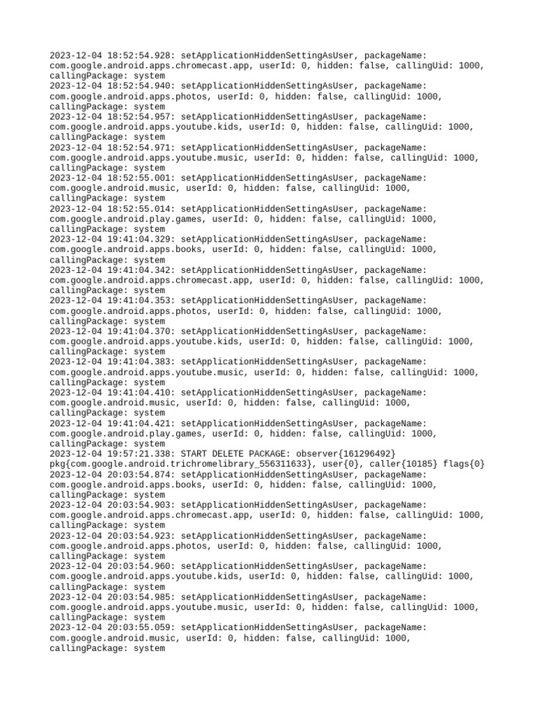 PM Debug Info | Download Free PDF | Software | System Software