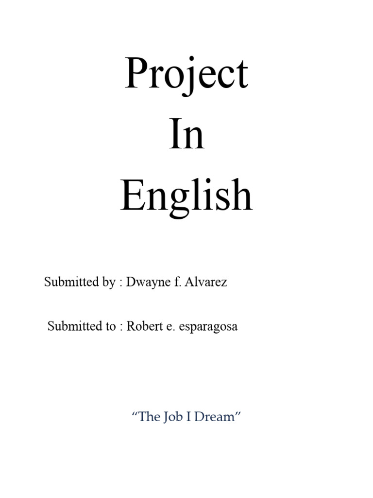 Project Essay | PDF